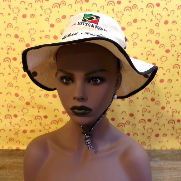 Unbranded | Accessories | St Kitts Nevis Bucket Boonie Hat Wchin Strap ...